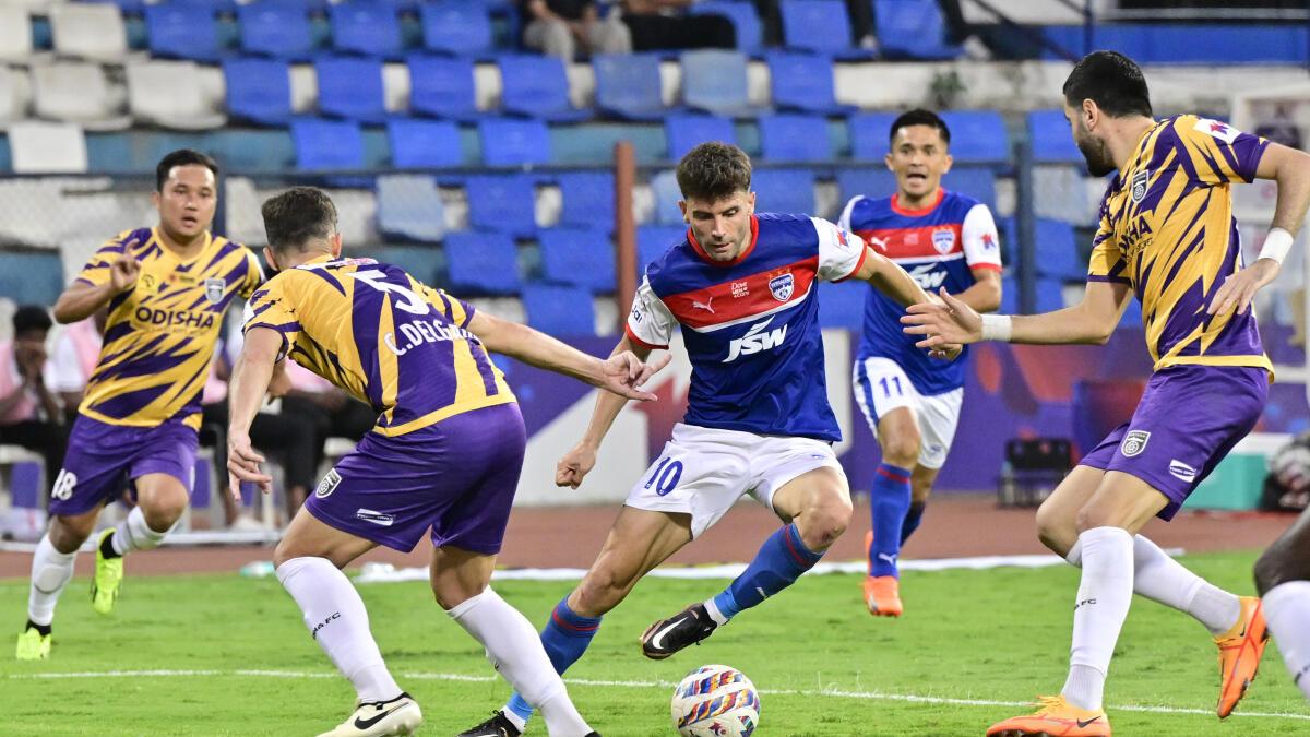 ISL 2023-24: Odisha FC’s league shield hopes dented after goalless draw against Bengaluru ...